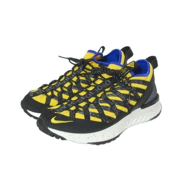 未使用品 ナイキ NIKE ACG REACT TERRA GOBE ACG テラゴービー スニーカー ロゴ刺? シューズ 靴 27cm イエロー ブラック ブルー BV6344-700 IBO90 /X メンズ【ブランド】ナイキ NIKE...