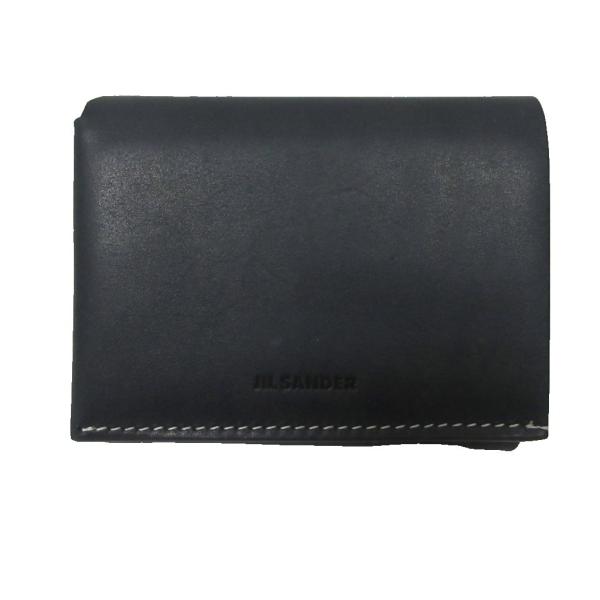 未使用品 ジルサンダー JIL SANDER 25SS ORIGAMI WALLET オリガミウォレット 三つ折り財布 カーフ レザー 黒 ブラック J25UI0005【ブランド】ジルサンダー JIL SANDER【実寸サイズ】ヨコ：9.4...