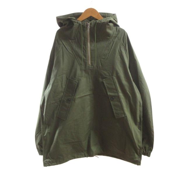 アボンタージ A VONTADE 美品 Explorer Parka アノラック ジャケット 60sモチーフ フード カーキ L ハーフジップ ドロスト/HW メンズ【ブランド】アボンタージ A VONTADE【表記サイズ】L【実寸サイズ】...