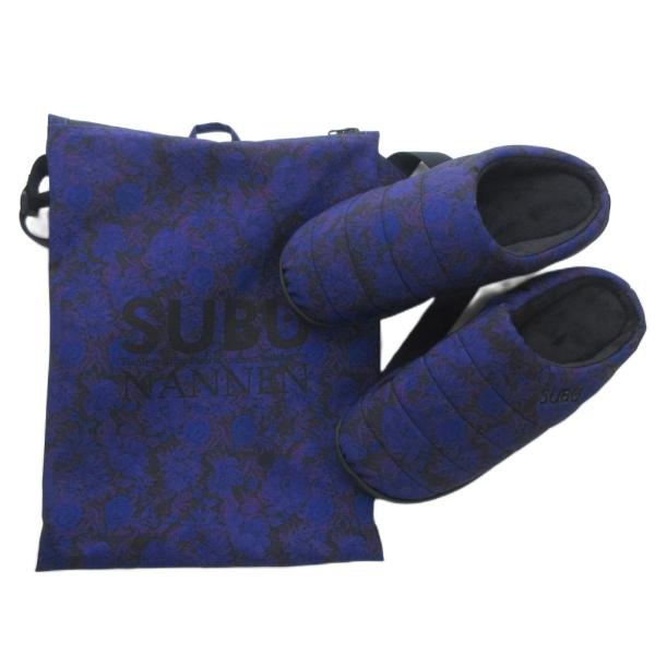 未使用品 スブ SUBU NANNEN ナンネン サンダルナイトボタニカル柄 紫 パープル アウトドア レディース【表記サイズ】サイズ表記なし(実寸サイズをご参考ください。)【実寸サイズ】最大幅：10cm　アウトソール：26.5cm　インソ...