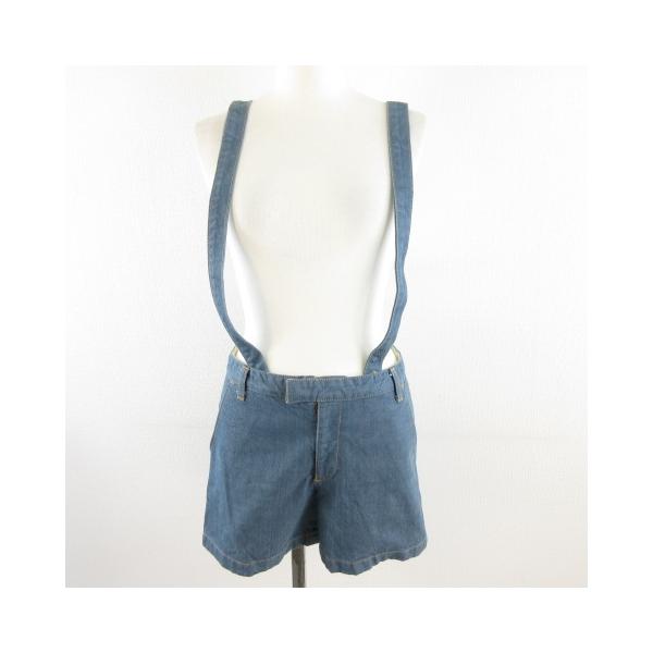 バナーバレット Banner Barrett the nellore for student デニムショートパンツ サスペンダー付き ストレッチ 青 0 *A859 レディース【ブランド】バナーバレット Banner Barrett【表記サ...