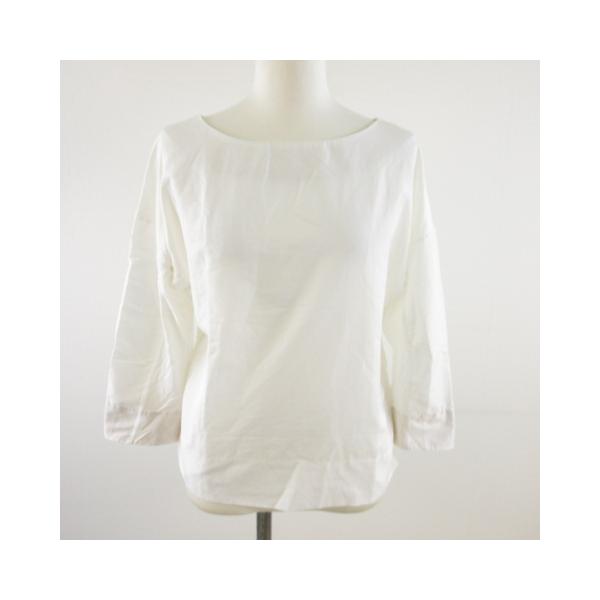 ティンクスクロウ tinks krow カットソー 七分袖 オフホワイト 白 38 *T56 レディース【表記サイズ】38日本サイズM相当【実寸サイズ】身幅：50cm　着丈：47.5cm　ゆき丈：58cm　　【素材】カットソー部分 綿50%...