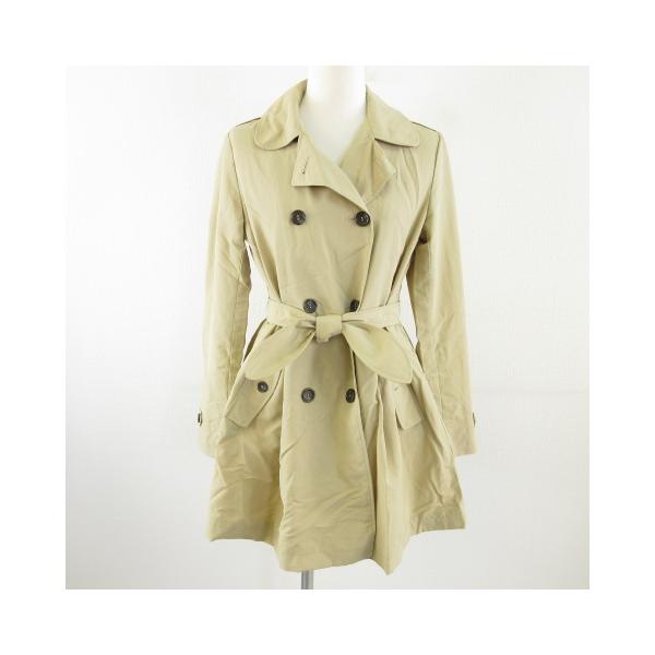 ユニクロ UNIQLO トレンチコート 長袖 ベージュ 160 *T919 キッズ【ブランド】ユニクロ UNIQLO【表記サイズ】160【実寸サイズ】肩幅：35.5cm　身幅：44cm　袖丈：57cm　着丈：74cm　　【素材】表地 ナイロ...