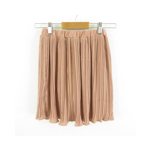 jupe vendue ミニスカート プリーツ くすみピンク S *T575 レディース【表記サイズ】S【実寸サイズ】ウエスト：56〜cm　ヒップ：100cm　スカート丈：42cm　　【素材】ポリエステル100%【色】くすみピンク【仕様】裏...
