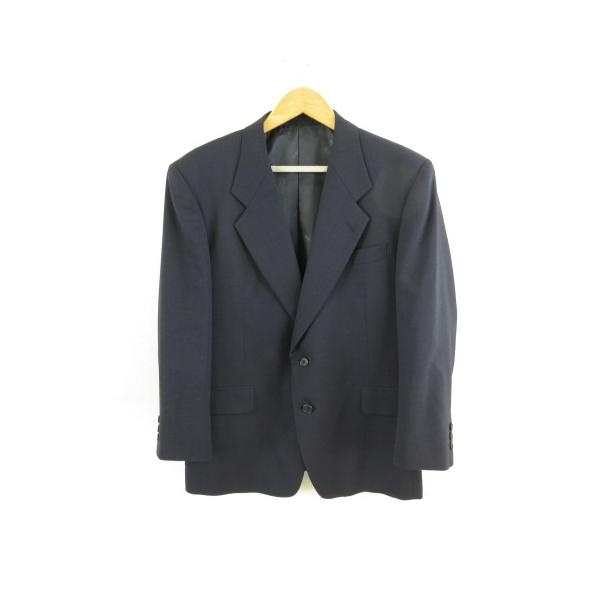 アントニオフスコ ANTONIO FUSCO テーラードジャケット 長袖 紺 *T337 メンズ【表記サイズ】B96 W92 T165日本サイズM-L相当だと思われます。【実寸サイズ】肩幅：45cm　身幅：57cm　袖丈：55.5cm　着丈...