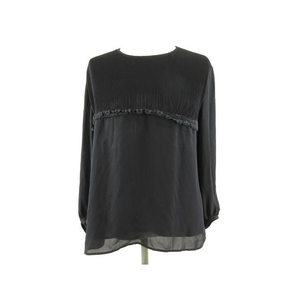 ステラシフォン STELLA CIFFON カットソー ブラウス レース 黒 36 *T371 レディース【ブランド】ステラシフォン STELLA CIFFON【表記サイズ】36日本サイズS相当【実寸サイズ】肩幅：39cm　身幅：48cm　...