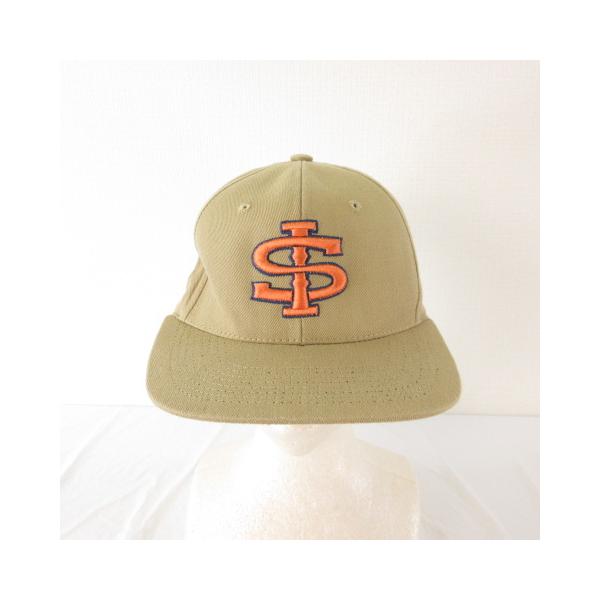 Hood STATEN ISLAND 3D INTERLOCK キャップ 帽子 ロゴ 刺繍 ベージュ *T100 メンズ【実寸サイズ】つば：7cm　頭周り：55（最小）cm　　【色】ベージュ【状態】全体的に多少の使用感がありますが、その他に...