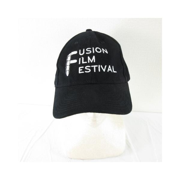 Discount PROMOS キャップ 帽子 キャンバス 刺繍 黒 *A749 メンズ レディース【表記サイズ】サイズ表記はございません【実寸サイズ】つば：7cm　頭周り：約60(最大）cm　　【素材】綿100%【色】黒【状態】全体的に多...