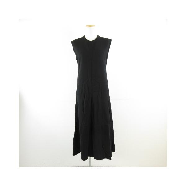 ザラ ZARA ノースリーブワンピース フレア ロング 黒 XS *A544 レディース【ブランド】ザラ ZARA【表記サイズ】EUR XSUSA XSMEX 24（日本サイズXS相当）【実寸サイズ】肩幅：40cm　身幅：42cm　袖丈：0...