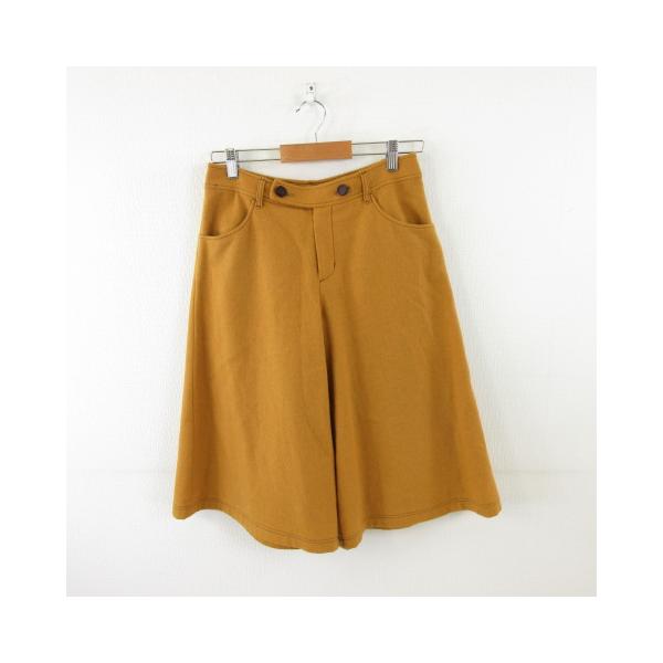 ホコモモラデシビラ Jocomomola de Sybilla クロップドウールパンツ ワイド 茶 40 *A358 レディース【ブランド】ホコモモラデシビラ Jocomomola de Sybilla【表記サイズ】40（日本サイズM〜L相...