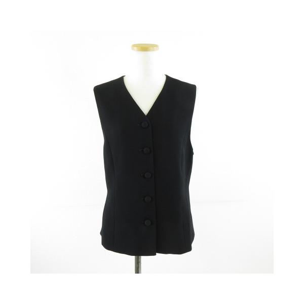 未使用品 ジェラールダレル GERARD DAREL ベスト ジレ 黒 9 *A623 レディース【ブランド】ジェラールダレル GERARD DAREL【表記サイズ】9（日本サイズM相当）【実寸サイズ】身幅：42cm　着丈：56cm　　【素...