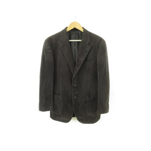 Between Cassic テーラードジャケット 長袖 焦げ茶 LL *T31 メンズ【表記サイズ】LLチェスト 104-112身長175-185【実寸サイズ】肩幅：46cm　身幅：54cm　袖丈：58cm　着丈：76cm　　【素材】表地...