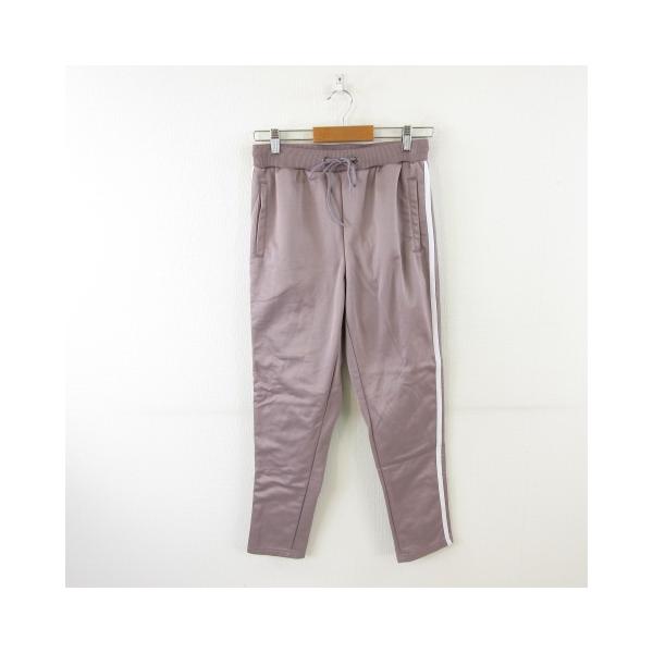 未使用品 スピーブ SPEEV スポーツウェア ジャージ ロングパンツ 裏起毛 ストレッチ 紫 L *A122 レディース【表記サイズ】L【実寸サイズ】ウエスト：68cm　もも幅：25cm　裾幅：14.5cm　股上：28cm　股下：68cm...