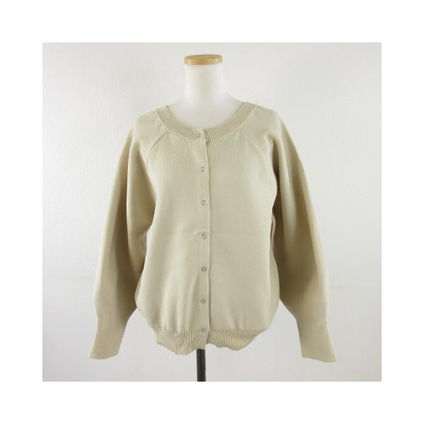 未使用品 ティティベイト titivate 前後2wayコクーンスリーブニットカーディガン 長袖 ベージュ M *A421 レディース【ブランド】ティティベイト titivate【表記サイズ】M【実寸サイズ】身幅：51cm　着丈：48cm　...