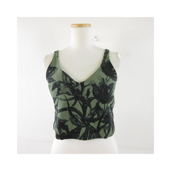 ルルレモン lululemon スポーツウェア ヨガ タンクトップ キャミ 総柄 緑 黒 *A484 レディース【ブランド】ルルレモン lululemon【表記サイズ】サイズ表記はございませんが、S〜Mサイズだと思われます。【実寸サイズ】身...