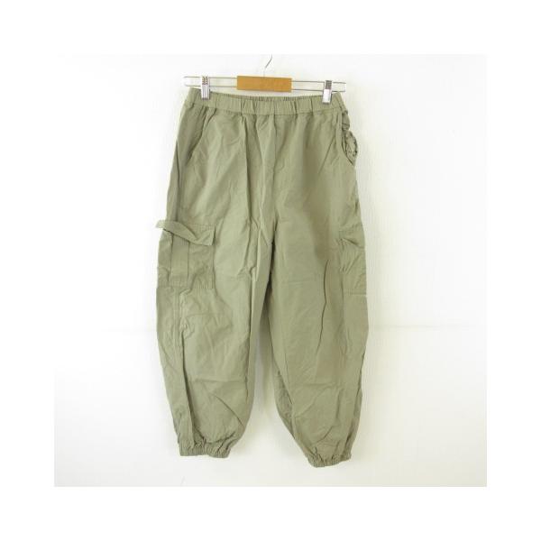 コルザ COLZA カーゴパンツ ロング カーキ 緑 L *T792 レディース【ブランド】コルザ COLZA【表記サイズ】L【実寸サイズ】ウエスト：64〜cm　もも幅：24cm　裾幅：14cm　股上：31cm　股下：65cm　　【素材】綿...