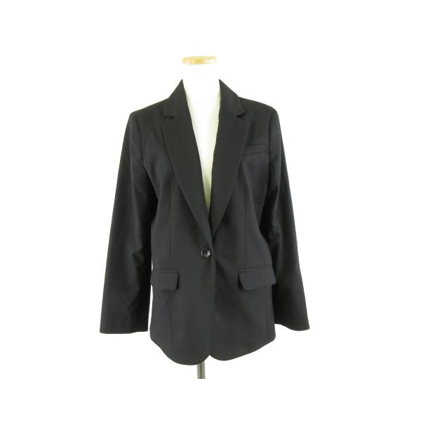 ランズエンド LANDS' END Classic Clothing テーラードジャケット 長袖 黒 13 *A667 レディース【ブランド】ランズエンド LANDS' END【表記サイズ】13（日本サイズM（日本サイズM〜L相当）【実寸サ...