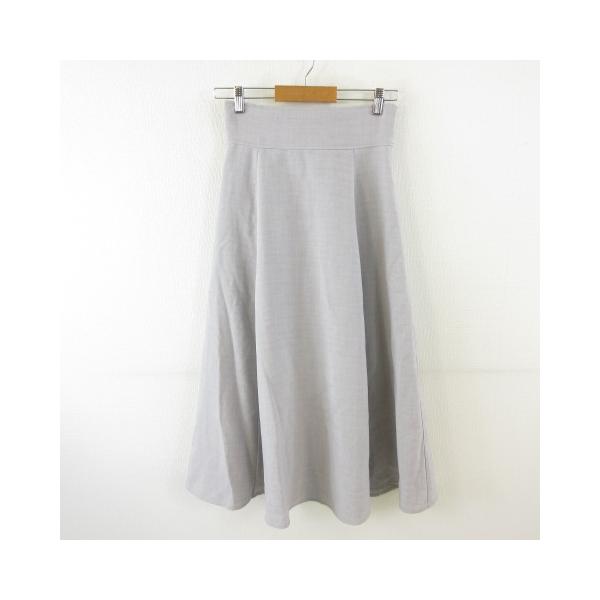 アースミュージック&amp;エコロジー EARTH MUSIC &amp; ECOLOGY スカート ロング フレア グレー M *T154 レディース【ブランド】アースミュージック&amp;エコロジー EARTH MUSIC &amp; ...