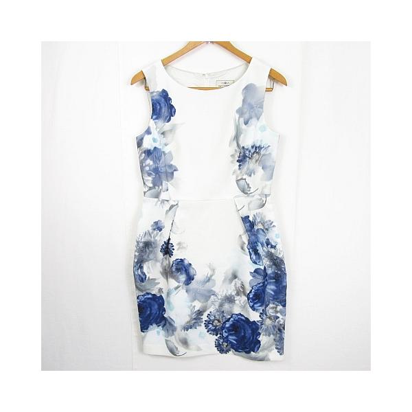 グレースコンチネンタル GRACE CONTINENTAL ノースリーブ ワンピース 膝下丈 36 ライトブルー 花柄 kz11519 レディース【ブランド】グレースコンチネンタル GRACE CONTINENTAL【表記サイズ】36(S程...