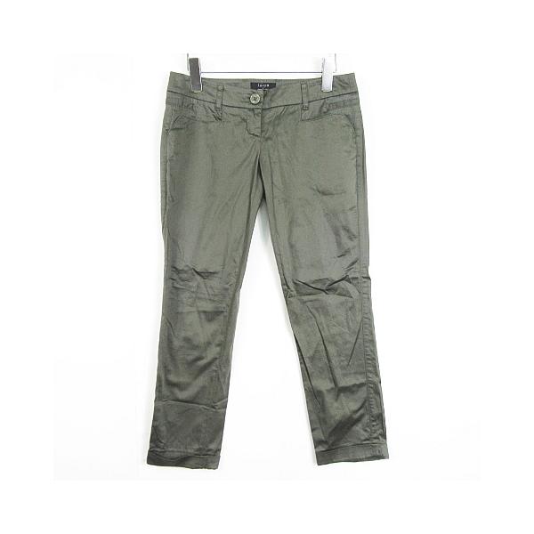 ループスバイロベルト イント ベルト loops BY ROBERT IN'T VELD パンツ  ロールアップ コットン 40 カーキ kz12415 レディース【ブランド】ループスバイロベルト イント ベルト loops BY ROBE...