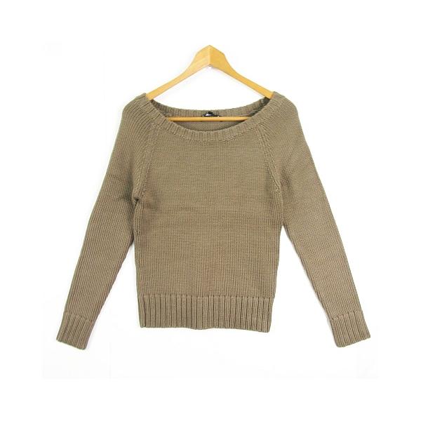 セオリー Theory ニット セーター 長袖 毛 2 ブラウン kz12864 レディース【ブランド】セオリー Theory【表記サイズ】2(M程度)B83 T163【実寸サイズ】身幅：43cm　着丈：57cm　ゆき丈：82cm　　【素材...