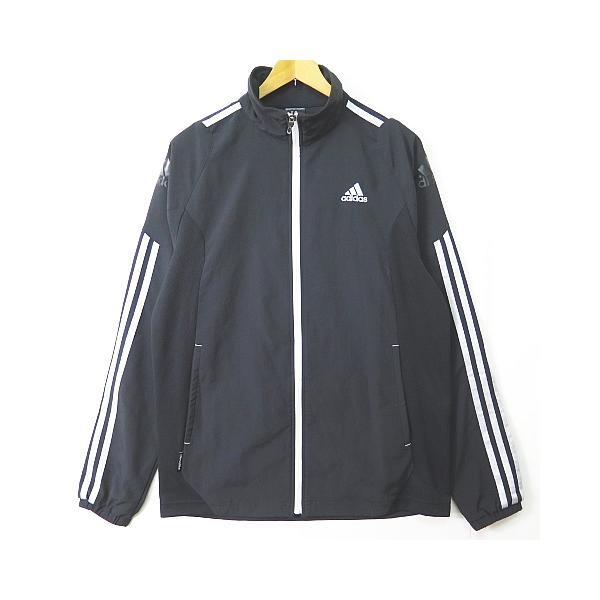 アディダス adidas トラックジャケット ジャージ climalite M ブラック 2sa6964 メンズ【ブランド】アディダス adidas【表記サイズ】M【実寸サイズ】身幅：53cm　着丈：70cm　ゆき丈：86cm　　【素材】ポ...