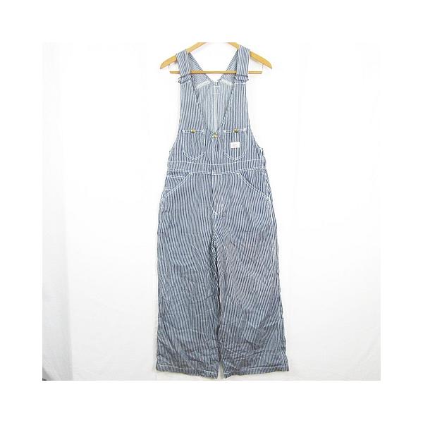 リー LEE WHIZIT サロペット オーバーオール 綿 XS ブルー ストライプ ヒッコリー 小さいサイズ kz13372 レディース【ブランド】リー LEE【表記サイズ】XS【実寸サイズ】腰から胸当て：16cm　ウエスト：78cm　股...