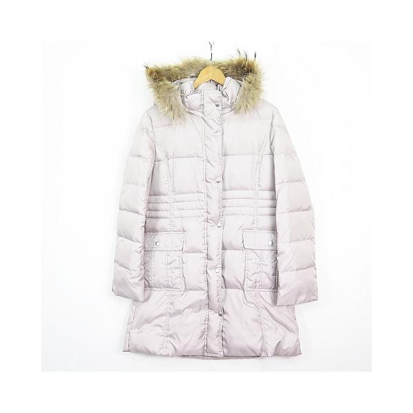 クリアインプレッション CLEAR IMPRESSION ダウンコート ラクーンファーフード 3 ライトグレージュ 2sa7161 レディース【ブランド】クリアインプレッション CLEAR IMPRESSION【表記サイズ】3【実寸サイズ】...