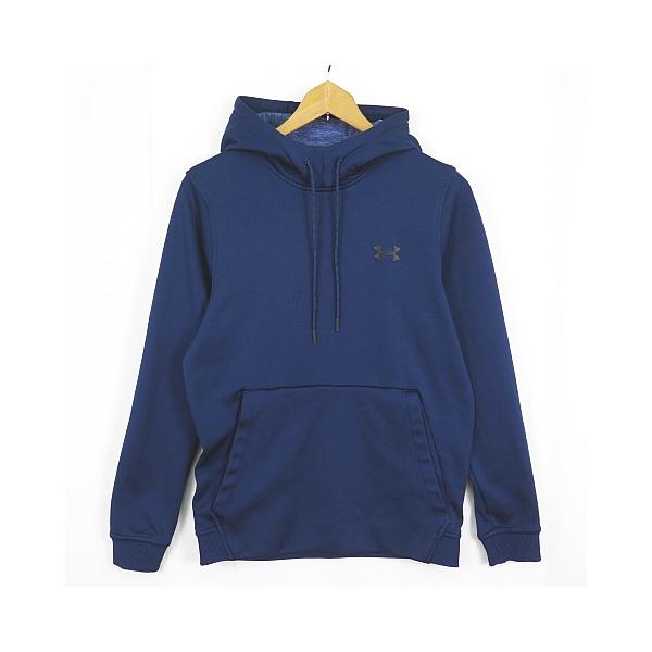 アンダーアーマー UNDER ARMOUR プルパーカー COLD GEAR SM ブルー 2sa7265 メンズ【ブランド】アンダーアーマー UNDER ARMOUR【表記サイズ】SM【実寸サイズ】肩幅：39cm　身幅：46cm　着丈：6...
