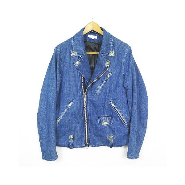 B&amp;Y ユナイテッドアローズ BEAUTY&amp;YOUTH ビューティー&amp;ユース デニム ダブル ライダース ジャケット S ブルー 2sa7324 メンズ【ブランド】B&amp;Y ユナイテッドアローズ BEAUTY&...