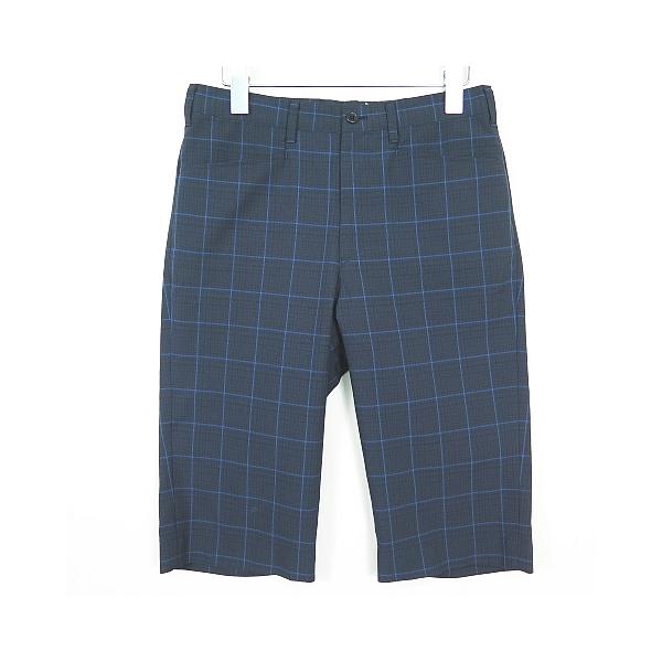 トッドオールドハム TODD OLDHAM men ハーフパンツ 46 チェック ネイビー系 2sa7345 メンズ【ブランド】トッドオールドハム TODD OLDHAM【表記サイズ】46【実寸サイズ】ウエスト：73cm　もも幅：28cm　...