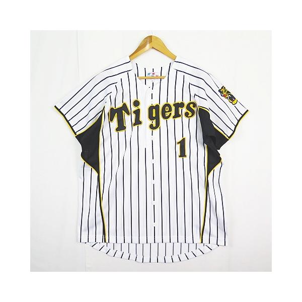 Warld Sports Goods 阪神タイガース 1 鳥谷 レプリカユニフォーム L ホワイト 2sa7407 メンズ【表記サイズ】L【実寸サイズ】身幅：59cm　着丈：76cm　ゆき丈：42cm　　【素材】ポリエステル100%【色】ホ...