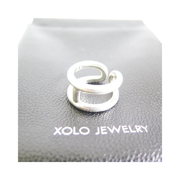 ショロジュエリー XOLO JEWELRY H Ring リング 指輪 シルバー925 2sa7506 メンズ【実寸サイズ】号数：15-16号　　【素材】シルバー925【色】シルバー【状態】使用に伴う小傷やくすみ部分あり　使用感少なく状態の...
