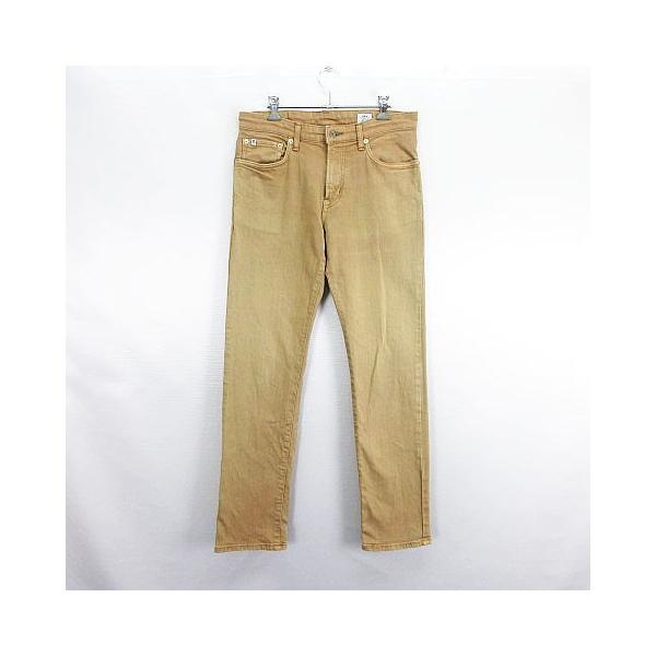 エドウィン EDWIN ED03 デニム ジーンズ ボトムス スリム ストレート ストレッチ 31 ベージュ ※EKM メンズ【ブランド】エドウィン EDWIN【表記サイズ】31【実寸サイズ】ウエスト：78cm　もも幅：26.5cm　裾幅：...