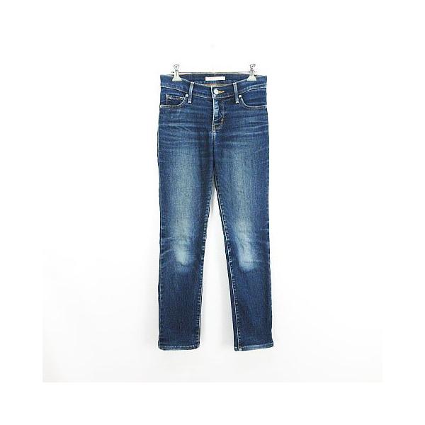 リーバイス Levi's 312 21166-0054 デニム ジーンズ ボトムス ストレート SHAPING SLIM 裏起毛 ストレッチ 25 インディゴ ※EKM レディース【ブランド】リーバイス Levi's【表記サイズ】25【実寸...