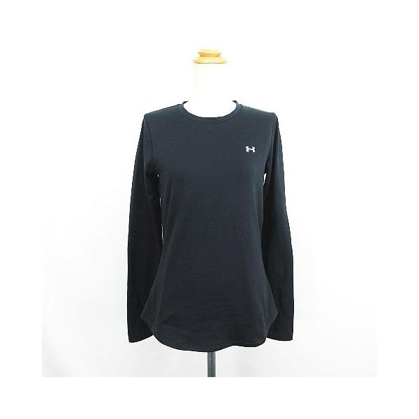 アンダーアーマー UNDER ARMOUR 1342013 インナーシャツ 長袖 クルーネック コールドギア 指穴 ロゴ ストレッチ LG ブラック スポーツウェア ※EKM レディース【ブランド】アンダーアーマー UNDER ARMOUR...