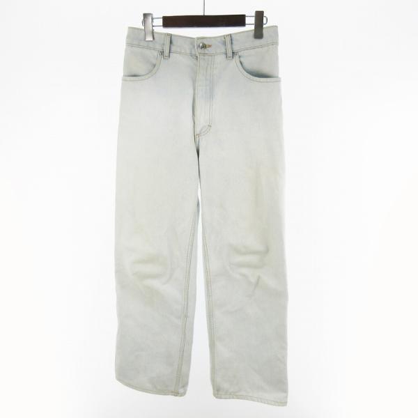 エコーズラッタ ECKHAUS LATTA WIDE LEG JEAN ワイドレッグ デニムパンツ ジーンズ Gパン 28 EL22PS-2 ボトムス メンズ【表記サイズ】28【実寸サイズ】ウエスト：74cm　もも幅：30cm　裾幅：24c...
