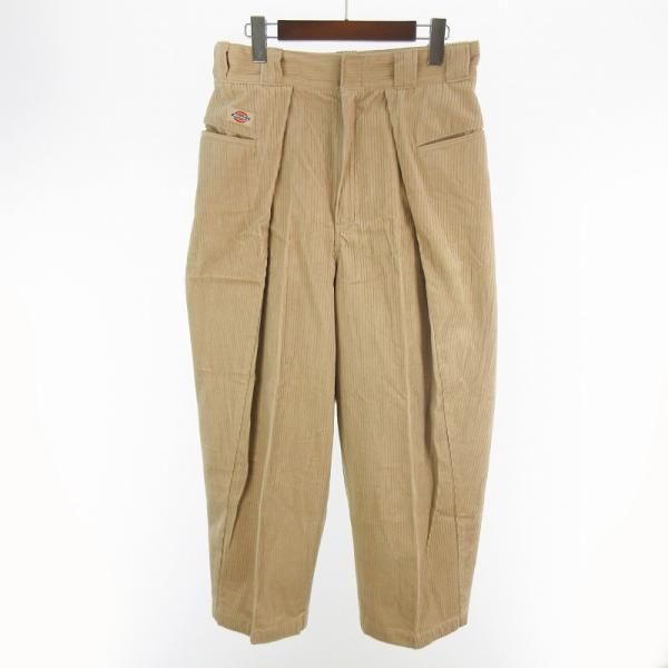 ウェルダー ディッキーズ WELLDER DICKIES Re874 Work Trousers コーデュロイ パンツ 太畝 WM22APT04 ブラウン 3 ボトムス メンズ【表記サイズ】3【実寸サイズ】ウエスト：80cm　もも幅：35c...