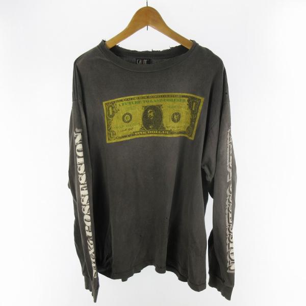 セントマイケル SAINTMICHAEL L 22AW KMR LS TEE コウスケ カワムラ SM-A22-0000-083 kosuke kmr ls ロンＴシャツ プリント グレー 株式会社アントラクト 【ブランド】セントマイケル ...