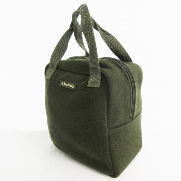 ステューシー STUSSY 90’Ｓ OLD オールド ロゴ ハンドバック ミニ トートバッグ カーキ グリーン 緑 ウール 鞄 ヴィンテージ  メンズ【ブランド】ステューシー STUSSY【実寸サイズ】持ち手の長さ：33cm　ヨコ：22c...