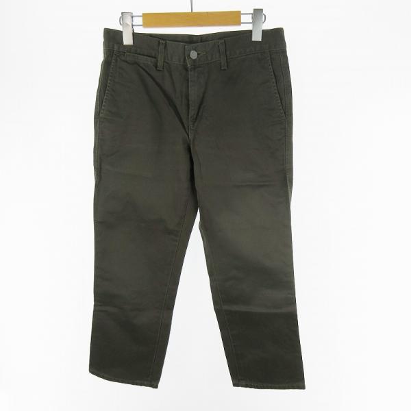 マーガレットハウエル MARGARET HOWELL エドウィン EDWIN Ｗ28 チノパンツ ジップフライ 578-143208 カーキ シンチバック コットン ボトムス レディース【ブランド】マーガレットハウエル MARGARET H...