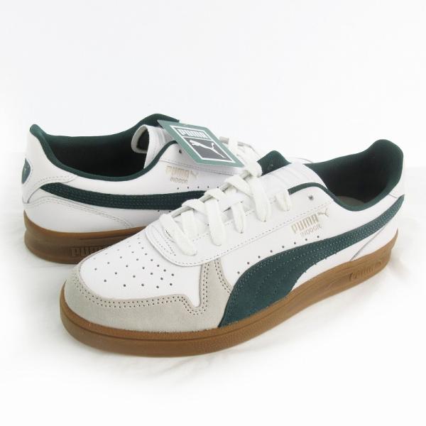未使用品 プーマ PUMA US10 28cm INDOOR magforlia PASSOVER EXCLUSIVE マグフォリア 401360-05 スニーカー WHITE/DARK MYRTLE/GUM 靴 メンズ【ブランド】プーマ ...