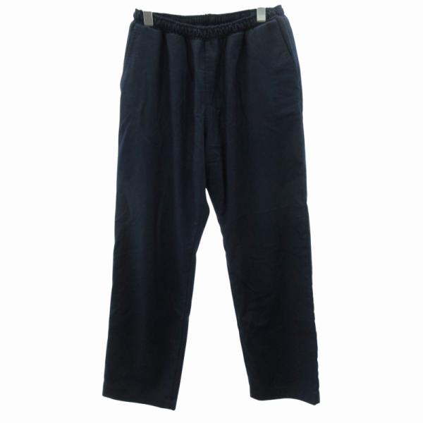 GUABELLO グアベロ 近年 イージーパンツ 紺 ネイビー L 1114-343-7591 ●ECO メンズ【表記サイズ】L【実寸サイズ】ウエスト：64cm　もも幅：32cm　裾幅：20cm　股上：31cm　股下：73cm　　【素材】ウ...