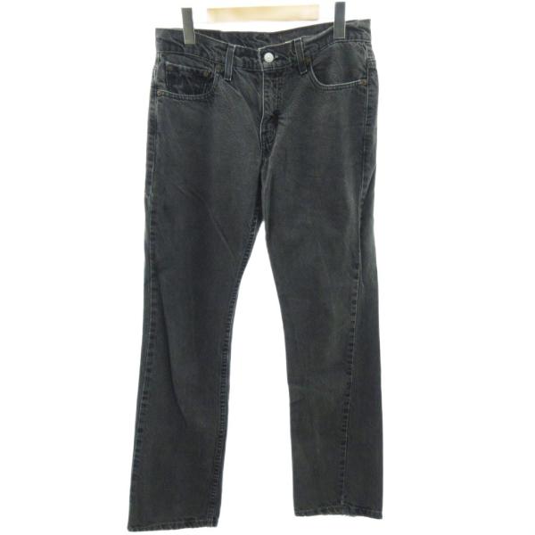 リーバイス Levi's 505 00s SLIM FIT 後染め ブラックデニム ジーンズ 裏刻印379 米国製 USA製 M 実寸 W31相当 L31相当 メンズ【ブランド】リーバイス Levi's【表記サイズ】M(実寸 W31相当 L...