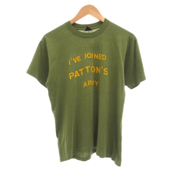 ヴィンテージ VINTAGE COMMANDO Military Design 90s ミリタリーTシャツ 半袖 L カーキ /YJ メンズ【ブランド】ヴィンテージ VINTAGE【表記サイズ】L【実寸サイズ】肩幅：44cm　身幅：48cm...