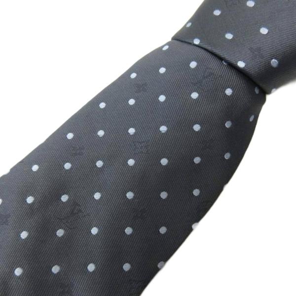 ルイヴィトン LOUIS VUITTON 美品 ネクタイ レギュラータイ ドット柄 シルク イタリア製 紺 ネイビー 0114 メンズ【ブランド】ルイヴィトン LOUIS VUITTON【表記サイズ】--【実寸サイズ】剣先 約9cm　【素材...