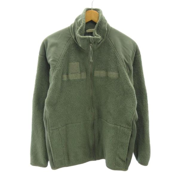 US ARMY ECWCS GEN3 レベル3 POLARTEC フリースジャケット ブルゾン ジップアップ PECKHAM社製 2010年会計 M-R オリーブ 0511 メンズ【表記サイズ】MEDIUM-REGULAR【実寸サイズ】肩幅...
