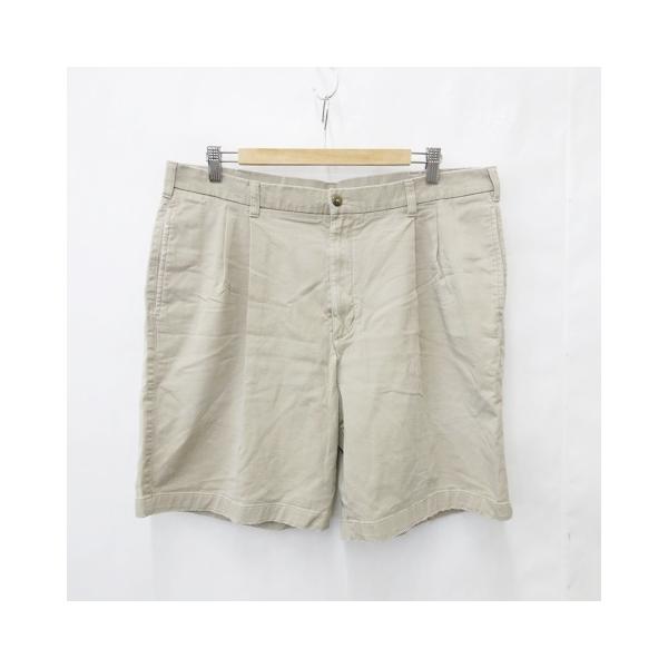 ROUNDTREE YORKE パンツ 古着 ハーフパンツ ヴィンテージ ベージュ 38 メンズ【表記サイズ】38（XLサイズ程度）【実寸サイズ】ウエスト：94cm　もも幅：39cm　裾幅：33cm　股上：30.5cm　股下：20cm　　【...