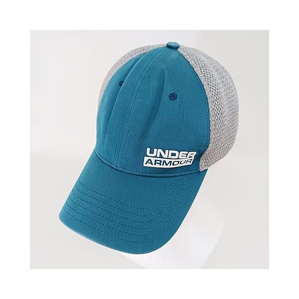 アンダーアーマー UNDER ARMOUR GOLF ゴルフ 帽子 キャップ メッシュ ロゴ ブルー グレー 青 XL メンズ【ブランド】アンダーアーマー UNDER ARMOUR【表記サイズ】XL【実寸サイズ】つば：7cm　頭周り：61c...
