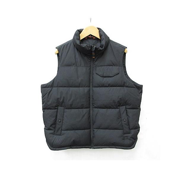 HAWKE and Co ベスト 中綿 ジップアップ スタンドカラー 黒 ブラック XL メンズ【表記サイズ】XL【実寸サイズ】身幅：65cm　着丈：72cm　　【素材】ポリエステル 100％【色】黒　　※ 色に関しては、この商品の出品者の...